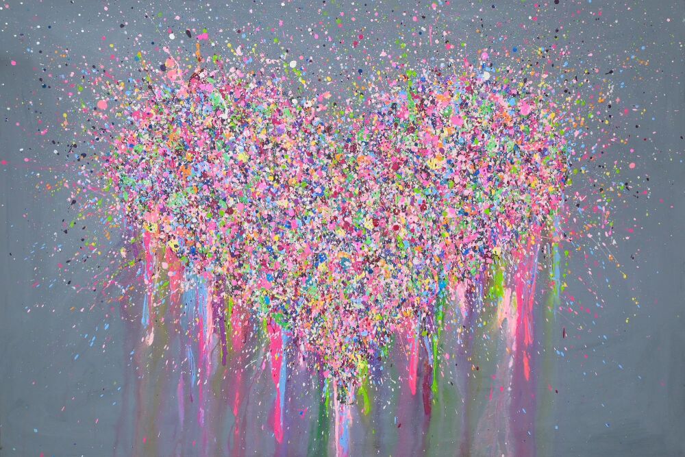My Heart Is Full Of Joy CANVAS PRINT – Jo Gough Art