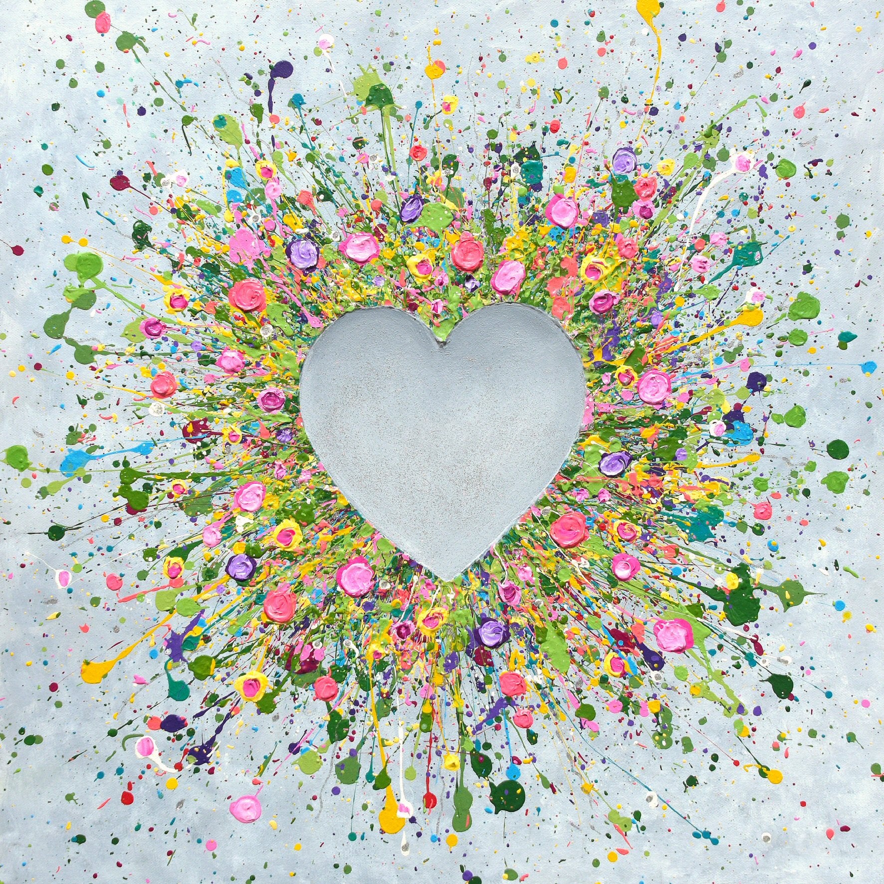 You Make Me Happy CANVAS PRINT – Jo Gough Art